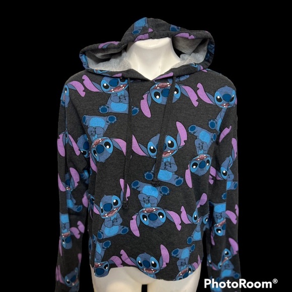 Disney | Sweaters | Lilo Stitch Sweater Sz L Crop Nwot | Poshmark